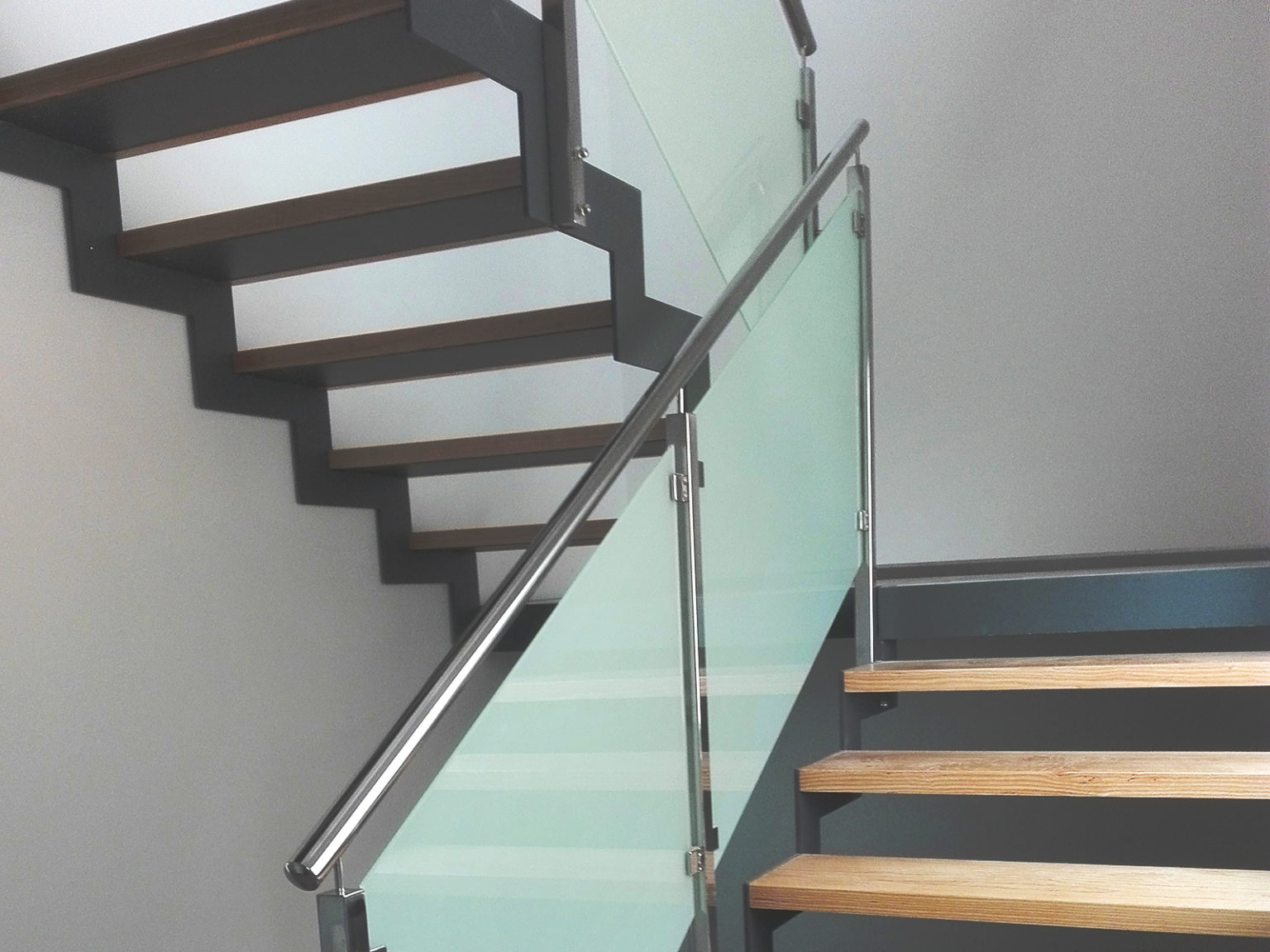 Barandilla con vidrio (Poste Ana) - deglass.es